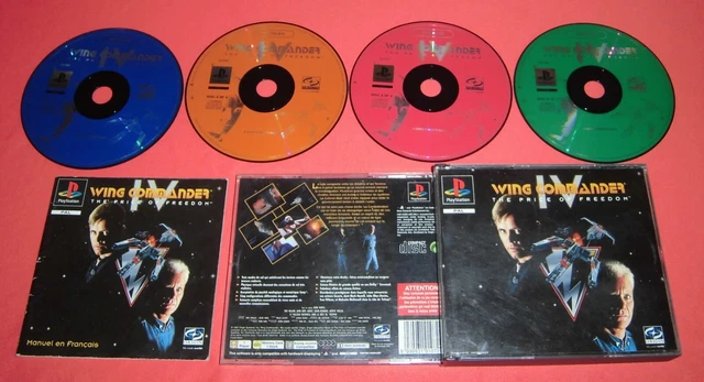 PLAYSTATION PS1 WING Commander IV The Price of Freedom [PAL (Fr)] PS ...