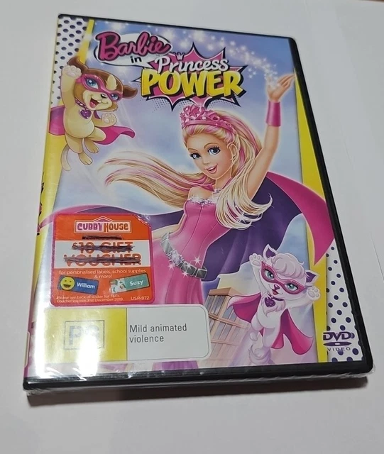 BARBIE IN PRINCESS POWER DVD (R4, 2014) NEW &SEALED $4.95 - PicClick AU