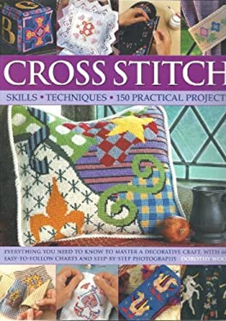 POINT DE CROIX : Techniques Et Modèles Livre de Poche Dorothy Wood EUR ...