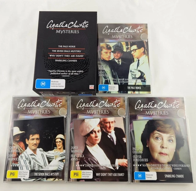 AGATHA CHRISTIE MYSTERIES DVD Box Set (Region 4) VGC (S3) £15.77 ...