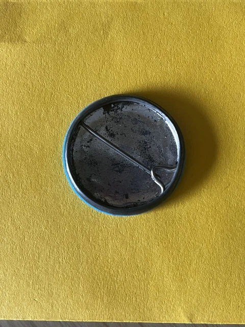 VINTAGE SCOUTS GILWELL Park Campsite Badge - Blue with axe in log ...