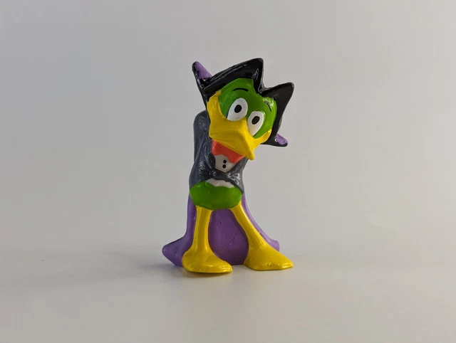 VINTAGE COUNT DUCKULA Cult Kids TV Cartoon PVC Toy Figure 1980s ...