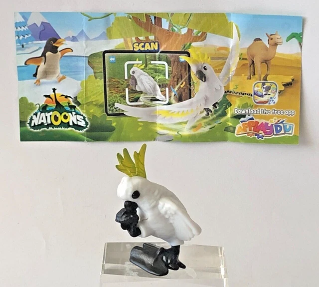 NATOONS KINDER SURPRISE - COCKATOO / GALAH / PARROT VT293 + BPZ Paper £ ...