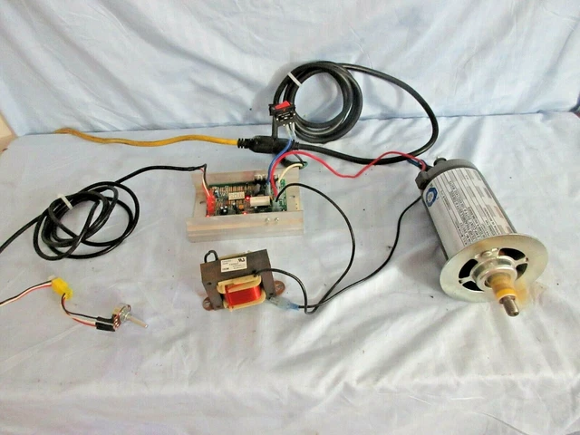 DC TREADMILL Motor 2.75 HP complete set up w/ controller, many projects ...