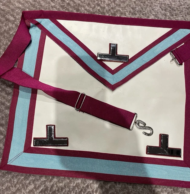 MASONIC REGALIA MARK Past Master Apron. £10.00 - PicClick UK
