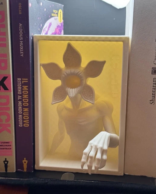 DEMOGORGON STRANGER THINGS 3D Shadow Box Book Nook Bookshelf Decor ...