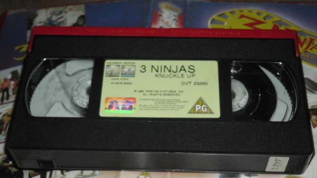 3 NINJAS KNUCKLE Up VHS Video Tape Ex Rental Big Box Cert RCA £5.99 ...