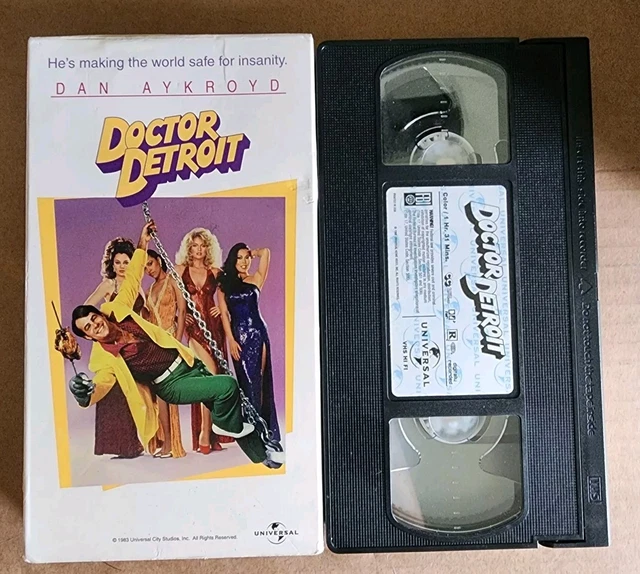 DOCTOR DETROIT (VHS, 1998) Dan Aykroyd Comedy £4.80 - PicClick UK