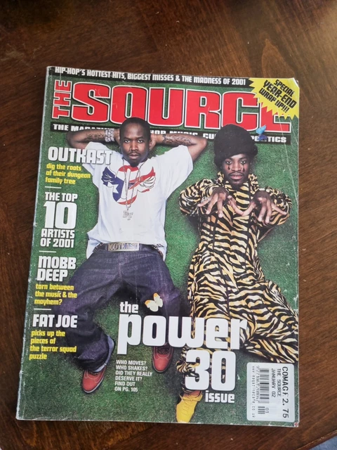 THE SOURCE MAGAZINE January 2002 #148 Outkast £2.99 - PicClick UK