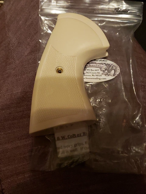 COLT PYTHON, I frame, Revolver GRIPS Presentation, Ivory Colored $49.99 ...