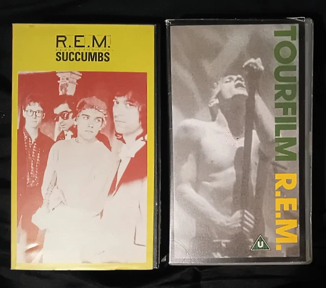 REM TOURFILM AND Succumbs VHS £12.16 - PicClick UK