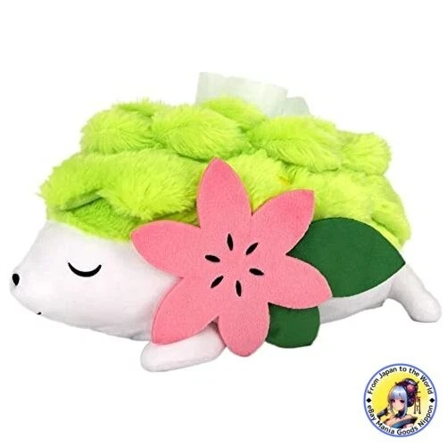 SAN-EI TRADING POKEMON Suyasuya Tissue Cover Shaymin W22 D34 H17.5cm ...