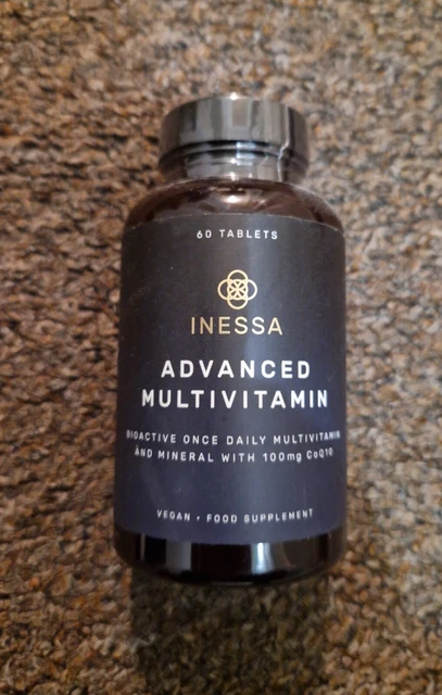 INESSA - ADVANCED Multivitamin With 100mg CoQ10. BRAND NEW. EXP:08/2026 ...