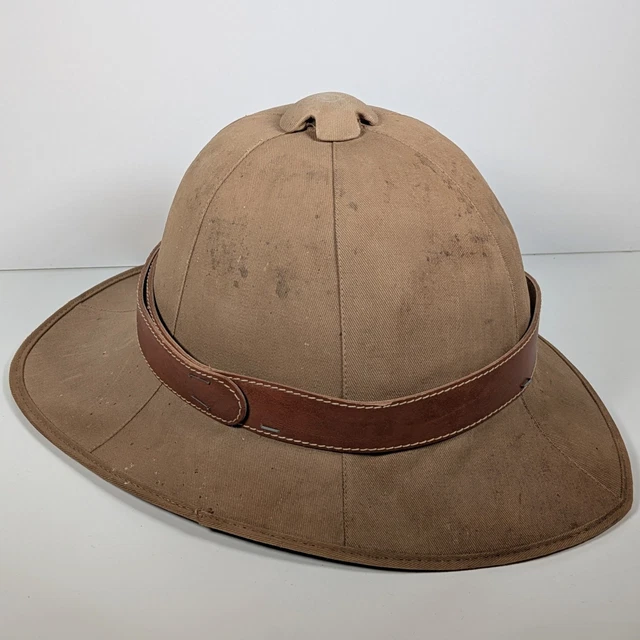 ORIGINAL WW2 BRITISH Army Desert Tropical Pith Helmet Hobson And Sons ...