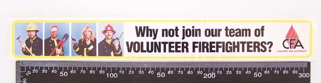 VINTAGE CFA COUNTRY Fire Authority Victoria Volunteer Recruitment Promo ...