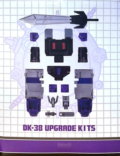 KIT DE ACTUALIZACIÓN DNA Design DK-38 para Transformers Legacy ...