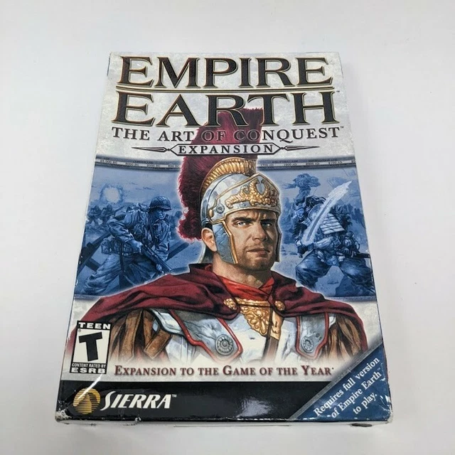 EMPIRE EARTH - The Art of Conquest PC CD-ROM New Old Stock $19.99 ...