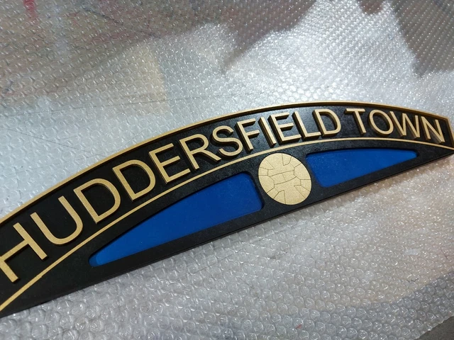 REPLICA LNER B17 Footballer Class 'Huddersfield Town' Nameplate. £52.72 ...