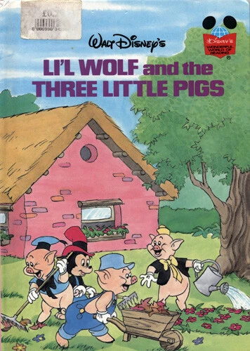 WALT DISNEY - Li'l Wolf and the Three Little Pigs (Walt Disney's) 1984 ...