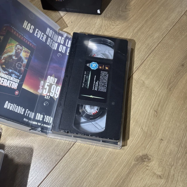 Alien Saga Vhs Box Set 1997 4x Vhs £27 74 Picclick Uk