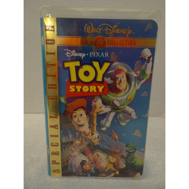DISNEY PIXAR TOY Story VHS Special Edition Gold Classic Collection 2000 ...