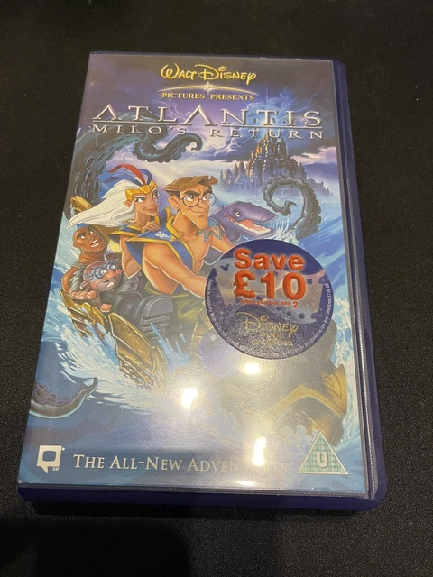 ATLANTIS - MILO'S Return (VHS, 2003) £9.95 - PicClick UK
