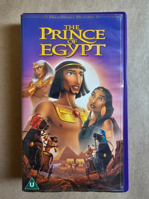 THE PRINCE OF Egypt (VHS PAL, 1998) $18.00 - PicClick AU