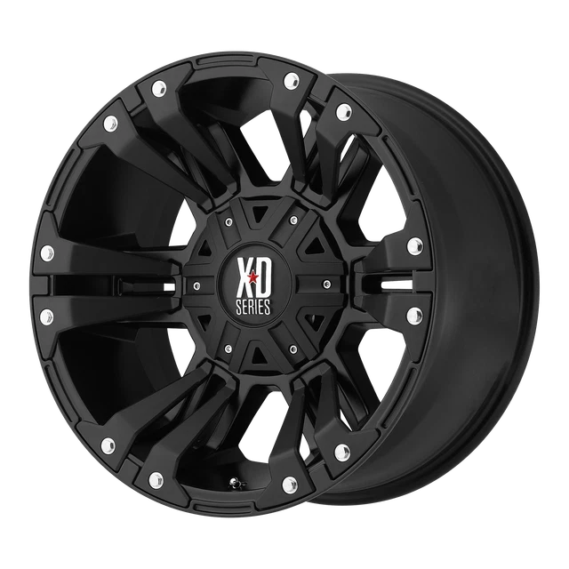 20X10 XD XD822 MONSTER II Matte Black Wheel 5x5/5x5.5 (-24mm) EUR 493 ...