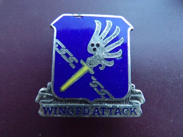 WWII US ARMY 188th Airborne Infantry Crest Badge Unit DI Pin Uniform ...