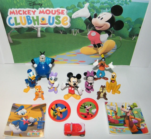 DISNEY MICKEY MOUSE Clubhouse Party Favors Set of 14 w/ Figures, Rings ...