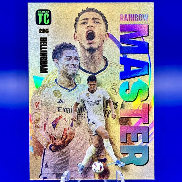 JUDE BELLINGHAM 2024 Panini Top Class Rainbow Master #205 Real Madrid ...