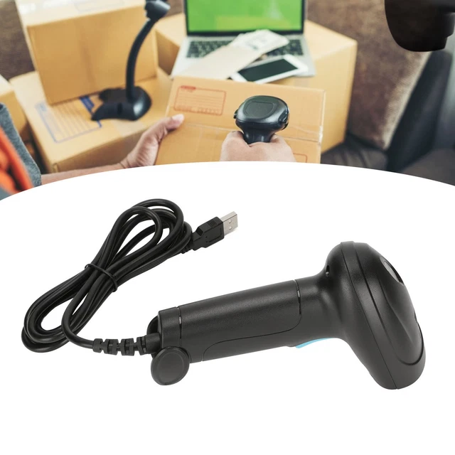 BARCODE SCANNER QUICK Scanning IP54 USB Barcode Scanner For 1D 2D ...