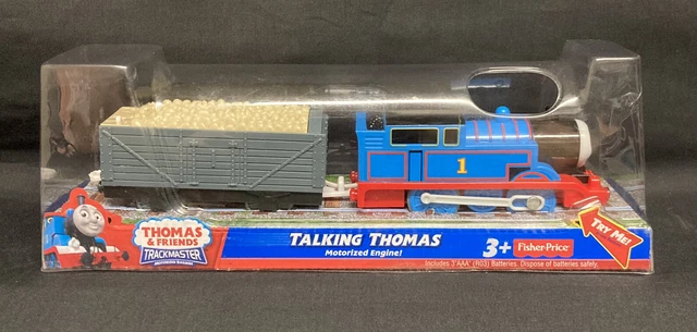 THOMAS & FRIENDS Talking Thomas Trackmaster Motorized Train Engine In ...