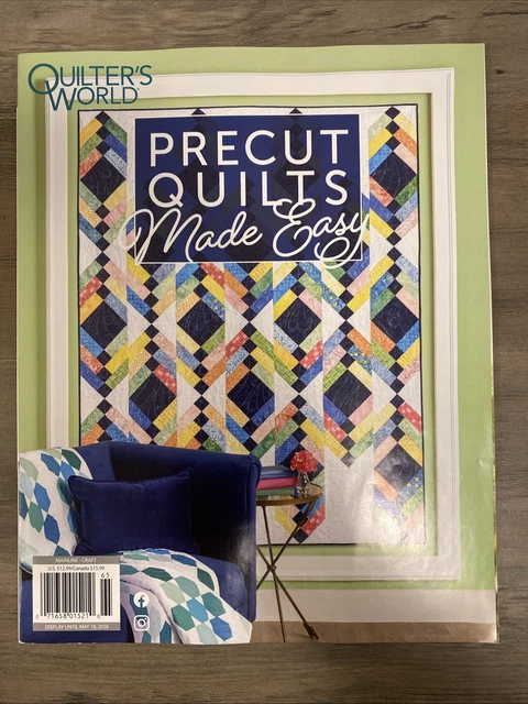 QUILTER'S WORLD MAGAZINE Late Spring 2026 Precut quilts made easy £7.99 ...