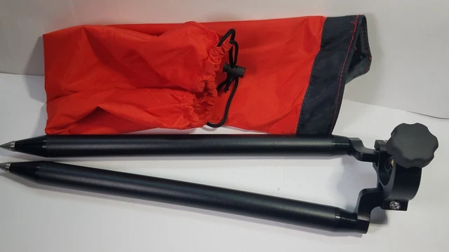 MINI BIPOD FOR Mini Prism Pole Surveying Total Station GPS SECO Topcon ...