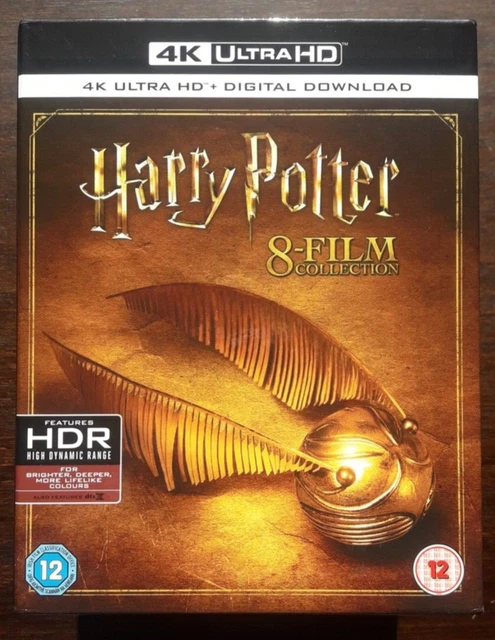 HARRY POTTER - Complete 8-Film Collection (4K Ultra HD) 2017 £69.99 ...