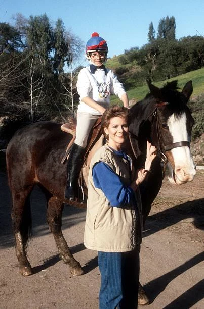 PEGGY MARCH, DAUGHTER of Sande-Ann Harris, home story at Cal - 1985 Old ...