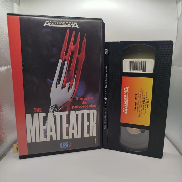 VHS THE MEATEATER Il Mostro Del Palcoscenico Horror Derek Savage Arlon ...
