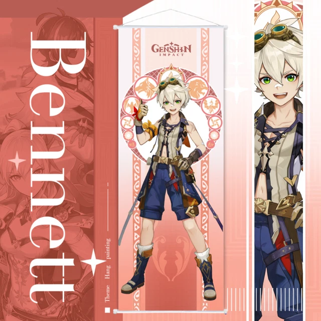 GENSHIN IMPACT BENNETT Poster Anime Collection Art Otaku Gifts Poster ...