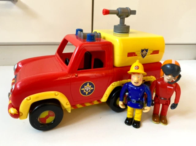 FIREMAN SAM LARGE Venus Red Vehicle with Sounds - Action Figure Toy ...