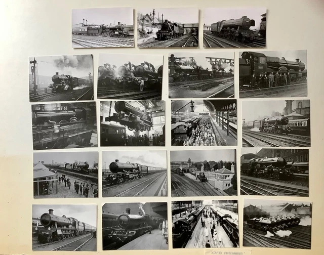 19 X RAILWAY Steam Locomotive Photographs BBC Hulton Picture Library ...