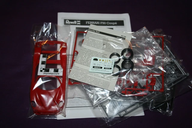 REVELL FERRARI F50 Coupe 1:24 scale model car kit 07012. £22.50 ...