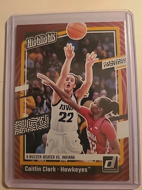 2024 PANINI CAITLIN Clark Collection Highlight Target Red Foil Iowa ...