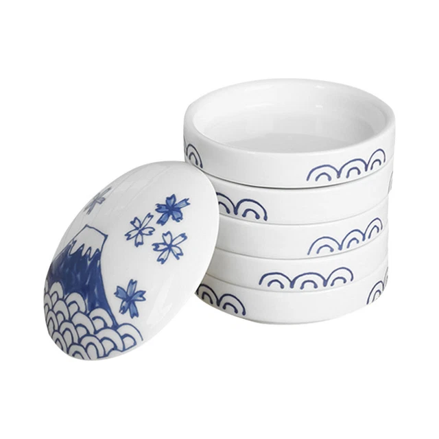 PORCELAIN PAINT PALETTE Stackable Palettes Blue and White Child £34.55 ...