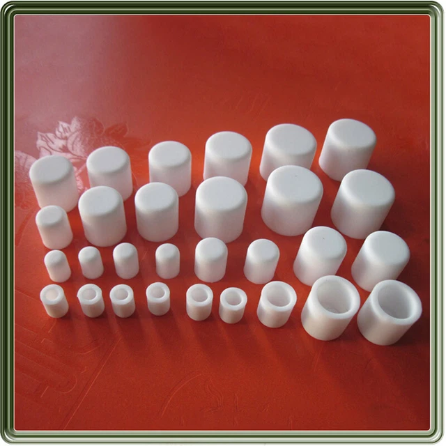 WHITE RUBBER END Blanking Caps Silicone Pipe Bungs Seal Covers 2.8mm-60 ...