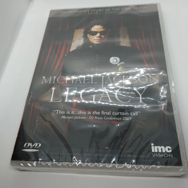 MICHAEL JACKSON DVD - Legacy - The Definitive Story of the King of Pop ...