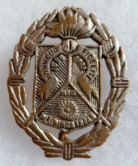 ORIGINAL 1° REC EO BERET Granada 7 Flame Foreign Legion Indechina Badge ...