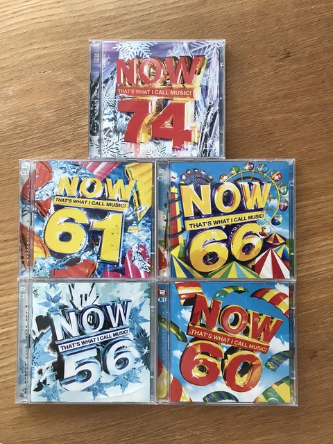 NOW THAT'S WHAT I Call Music! 56 (03), 60 & 61 (05), 66 (07), 74 (09 ...