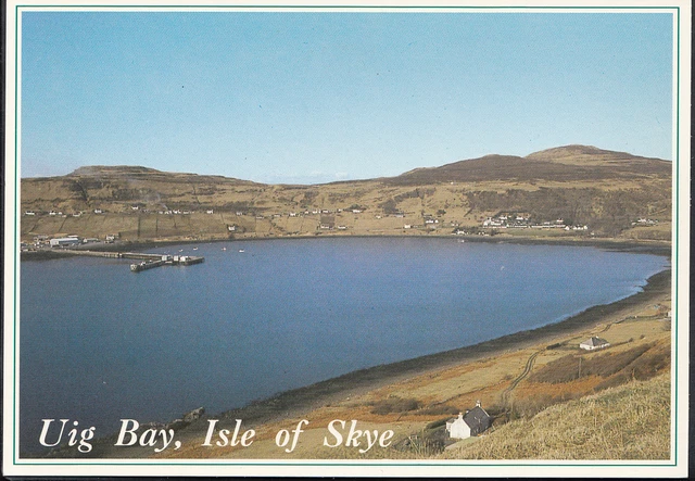 SCOTLAND POSTCARD - Uig Bay - Isle of Skye - Ref C1130 $3.99 - PicClick AU
