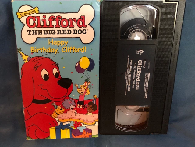 RARE - CLIFFORD The Big Red Dog , Happy Birthday, Clifford! -[VHS ...